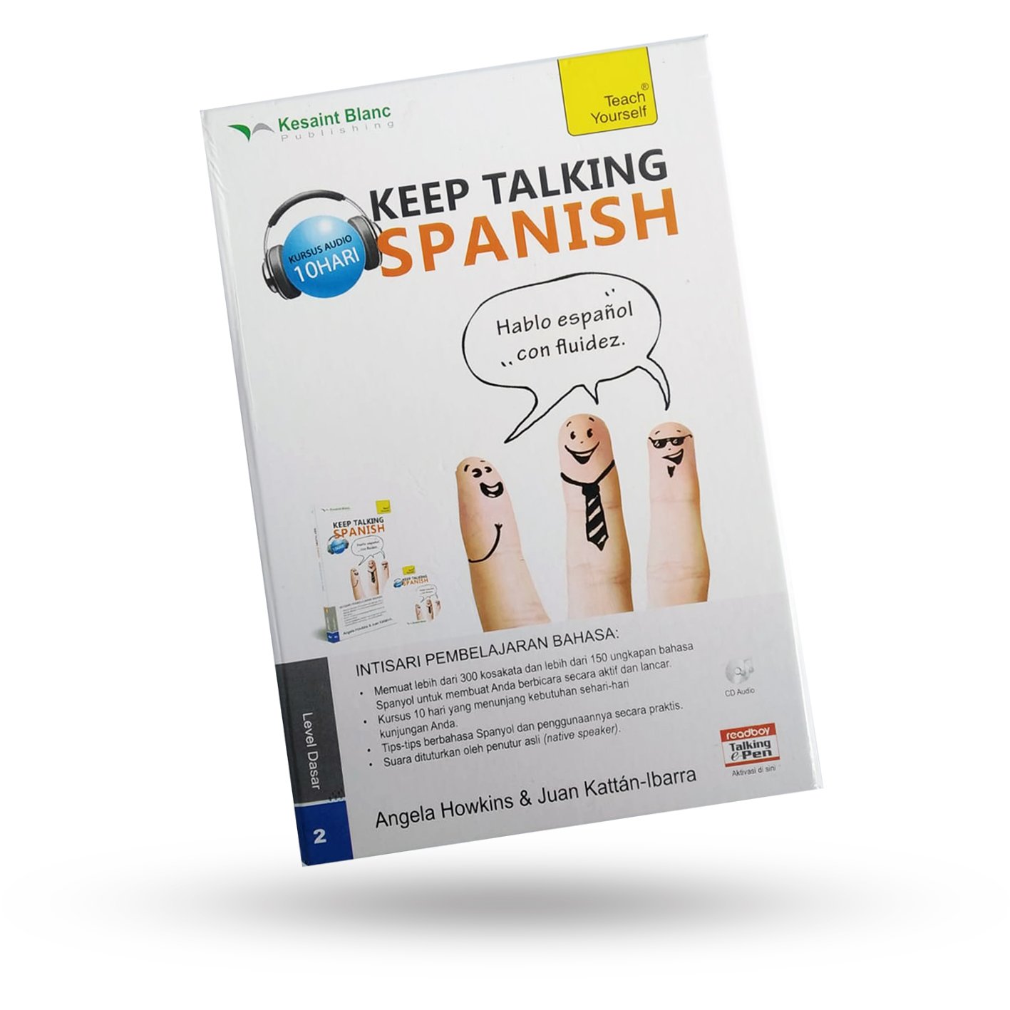 Kesaint Blanc - Keep Talking Spanish + CD Audio